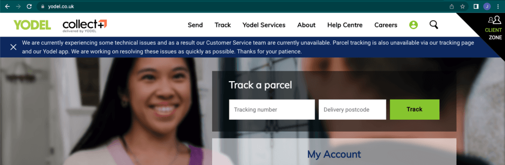 Cyberattack on Yodel package delivery service causing delays