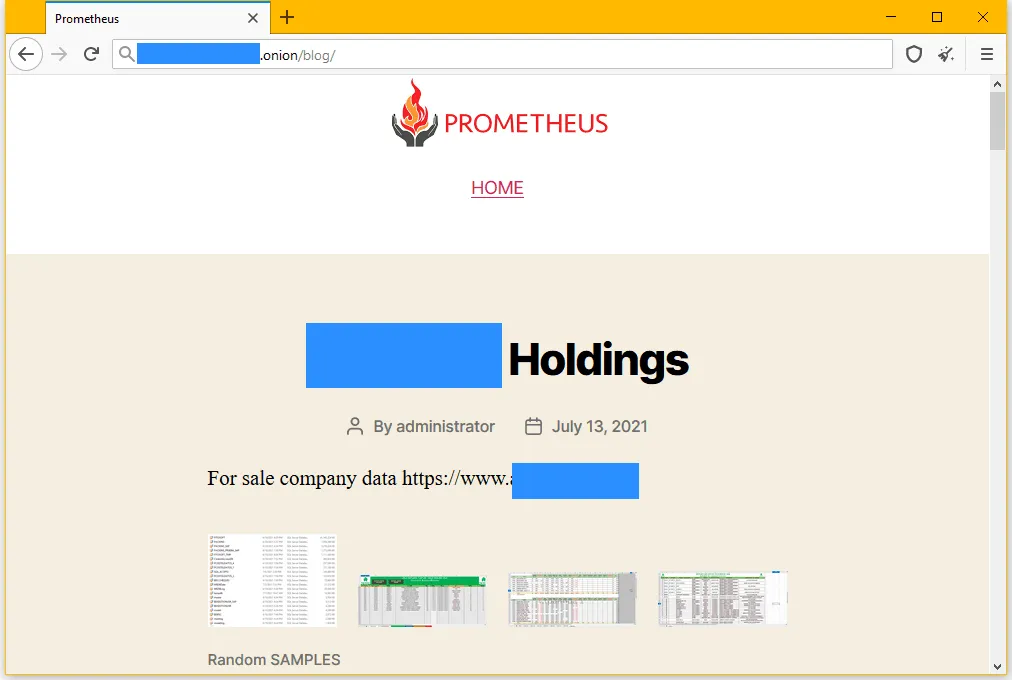 Decryptor released for Prometheus ransomware victims | The Record from ...