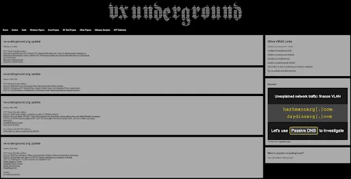 How vx-underground is building a hacker\'s dream library | The Record ...