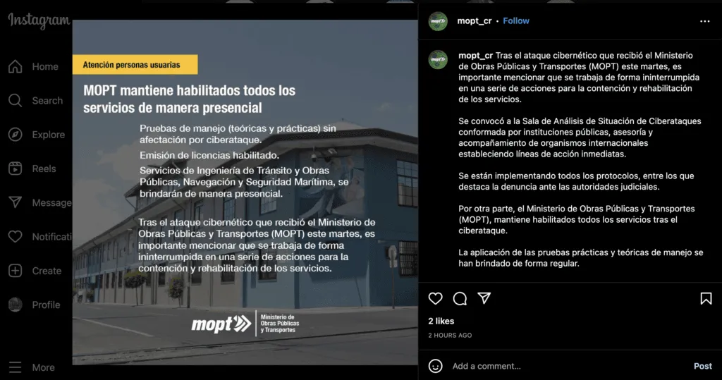 Costa Rica’s Ministry of Public Works and Transport crippled by ...